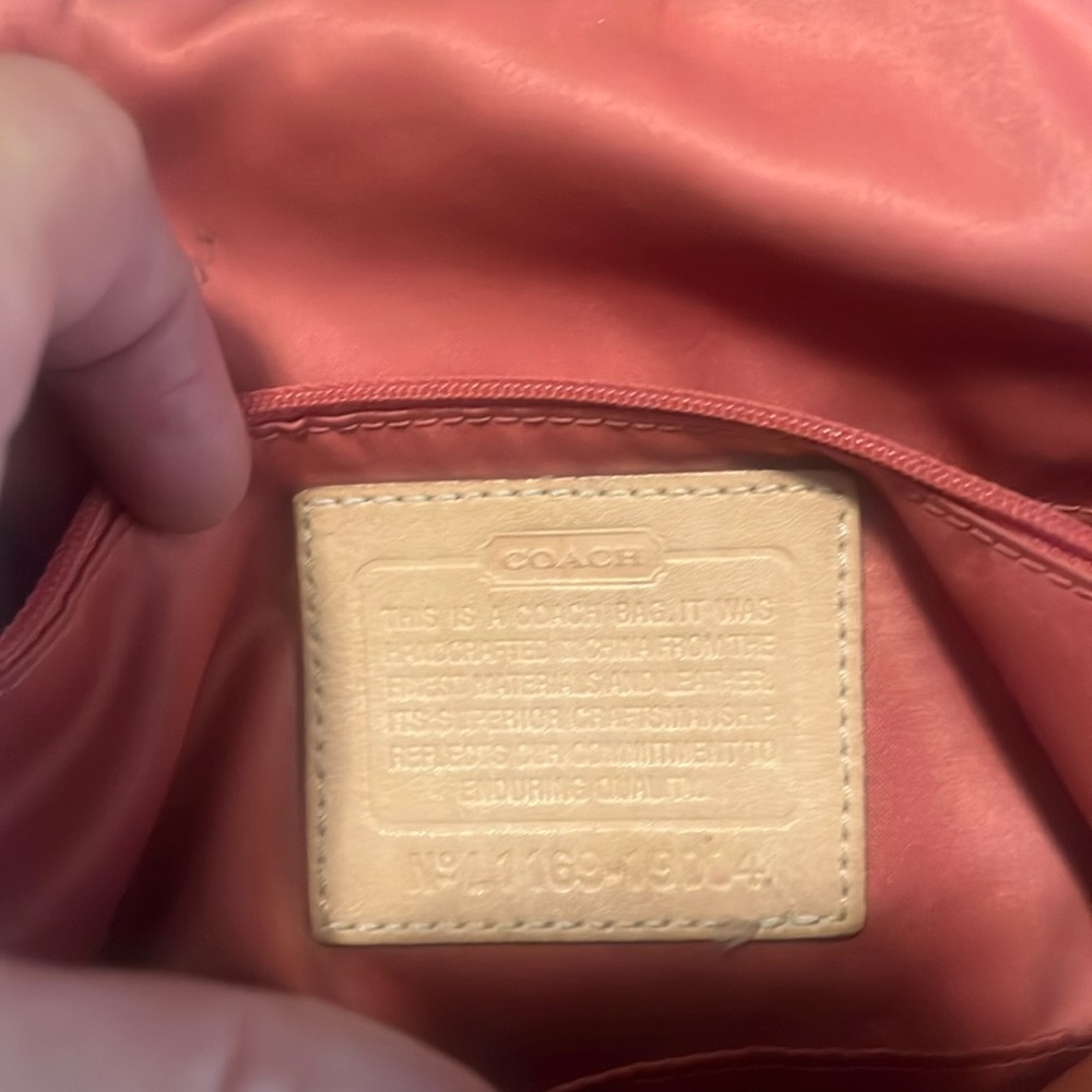 Coach Whipstitch Poppy Leather Hobo 19004 - Gem